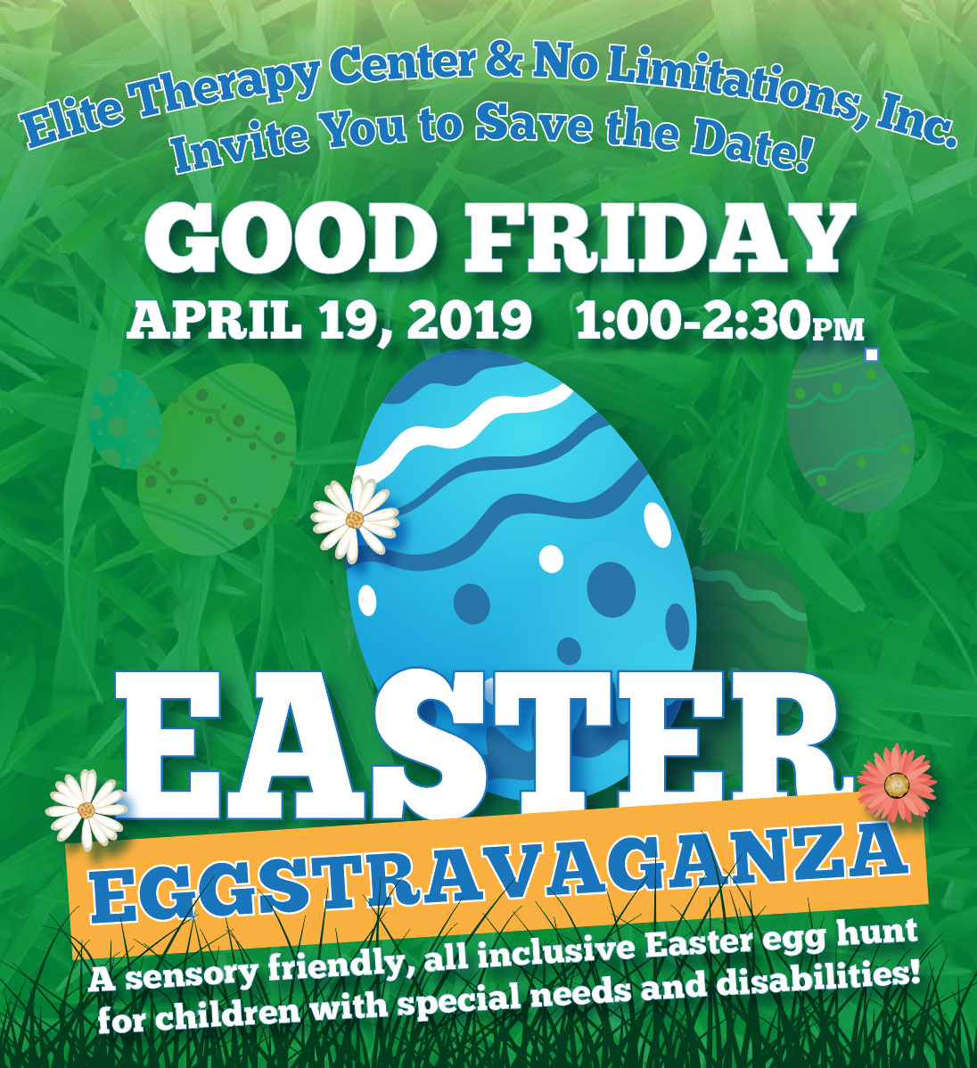 Easter Eggstravaganza - Elite Therapy Center Children Therapy Services